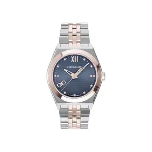 FERRAGAMO Vega New Diamond Watch 'two-tone