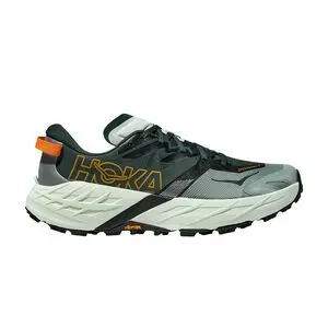 HOKA® Speedgoat 7 2e Wide Black - Green