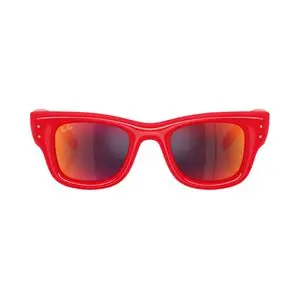 Ray-ban X A$ap Rocky Wayfarer Puffer Sunglasses - Red