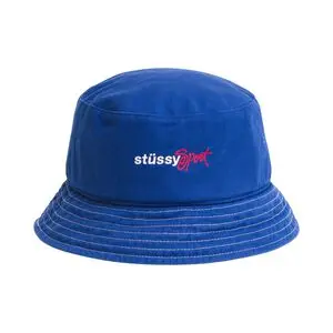 StÜssy Sport Bucket Hat 'navy - Blue