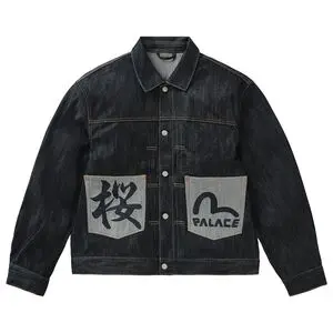 PALACE X Evisu Type 2 Denim Jacket 'indigo