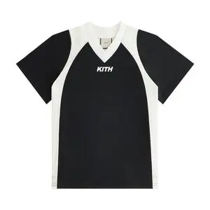 Kith Nicci Ii Paneled Mesh Tee - Black