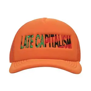 DENIM TEARS Trucker Hat - Orange