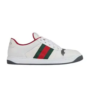 Gucci Screener Sneaker Black Red - White