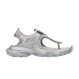 Balenciaga Wmns Track Sandal Metallic