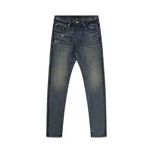 PURPLE BRAND Skinny Shadow Seam Coated Jeans