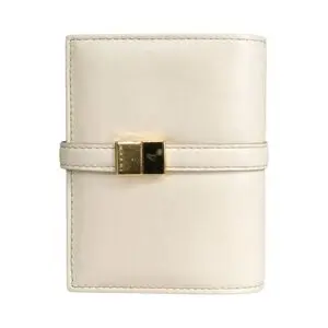 Marni Prisma Billfold Leather Wallet 'ivory - Cream