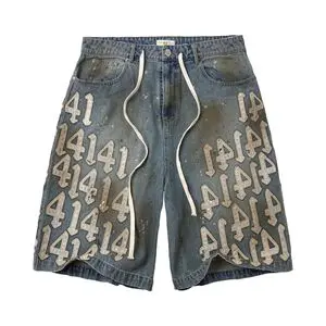 VALE FOREVER White Charm Jorts 'mid Wash - Blue
