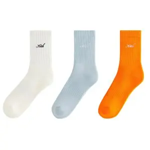 Kith 3-pack Lightweight Cotton Classic Crew Sock - Multicolor