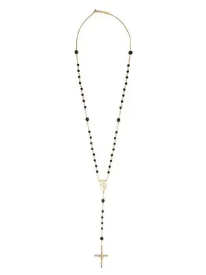 Dolce & Gabbana Rosary Medium Necklace - Metallic