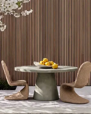 Quince Concrete Pedestal Indoor/outdoor Dining Table