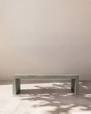 Quince Concrete Waterfall Indoor/outdoor Coffee Table - Grey