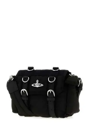 VIVIENNE WESTWOOD Fabric Rocky Crossbody Bag - Black