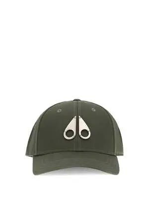 Moose Knuckles Logo Icon Cotton Baseball Cap - Green