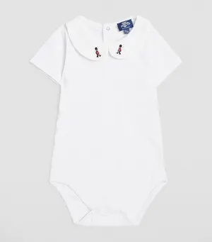 Trotters Embroidered Milo Bodysuit