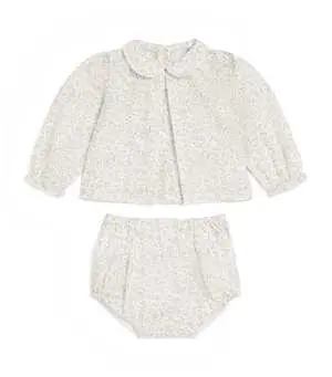 MARIE-CHANTAL Cotton Athena Bonnie Blouse And Bloomers Set