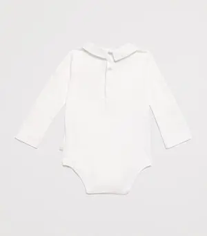 MARIE-CHANTAL Pima Cotton Embroidered Bodysuit