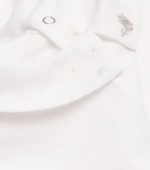 MARIE-CHANTAL Pima Cotton Embroidered Bodysuit