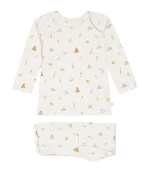 MARIE-CHANTAL Cotton Aluna Manners Top And Leggings Set
