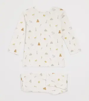 MARIE-CHANTAL Cotton Aluna Manners Top And Leggings Set