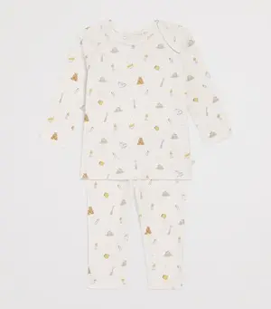MARIE-CHANTAL Cotton Aluna Manners Top And Leggings Set