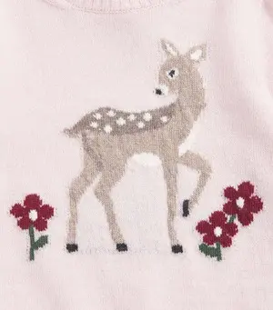 PER TE Wool-cashmere Jacquard Sweater