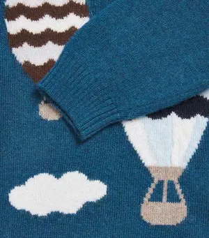 PER TE Hot Air Balloon" Knit Sweater
