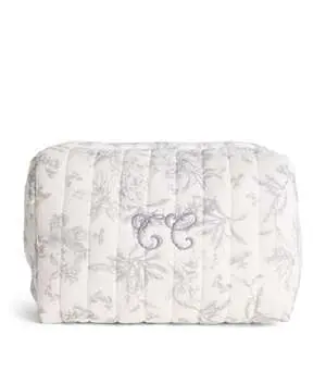 TARTINE ET CHOCOLAT Toile De Jouy Toiletry Bag - Grey