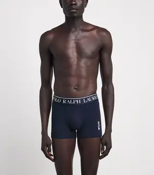Polo Ralph Lauren Stretch-cotton Polo Bear Trunks
