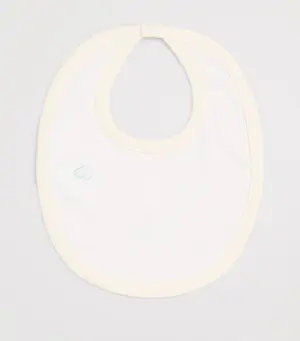 KISSY KISSY Pima Cotton Embroidered Giraffe Bib