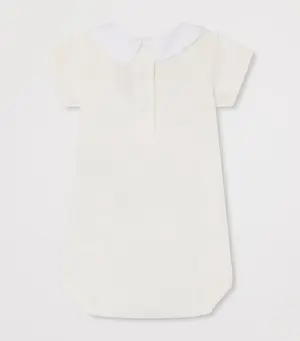 Bonpoint Organic Cotton Juliet Bodysuit