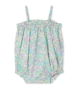 Bonpoint Cotton Nefle Bodysuit - Purple