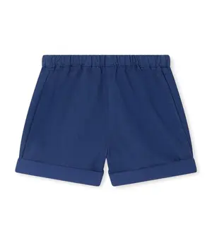 Bonpoint Organic Cotton Ecady Shorts - Navy