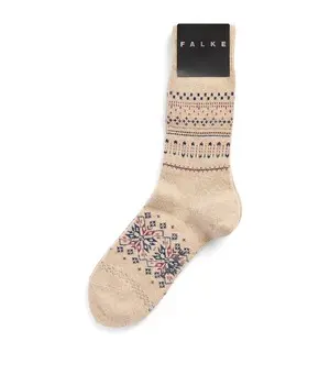 Falke Falke Wool-Cashmere Sky Limit Socks Beige