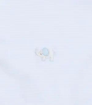 KISSY KISSY Cotton Stripe Elephant Bib