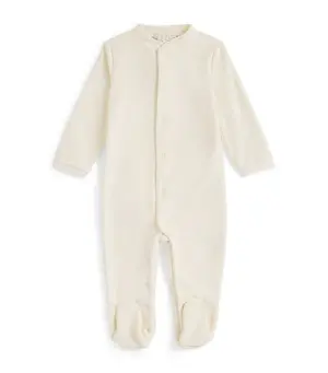 MARIE-CHANTAL Velour Angel Wing All-in-one - Ivory