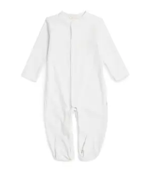 MARIE-CHANTAL Velour Angel Wing All-in-one - Blue