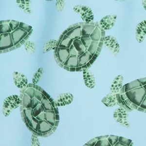 Trotters Daddy & Me Turtle Swim Shorts