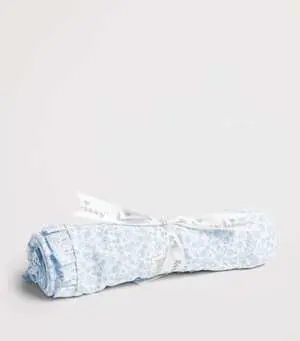 KISSY KISSY Pima Cotton Floral Blanket