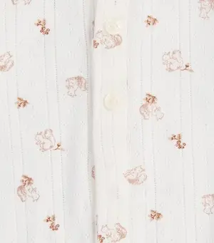 TARTINE ET CHOCOLAT Cotton Shirt And Trousers Pyjama Set