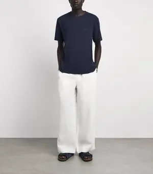 Frescobol Carioca Cotton-linen Dinis T-shirt