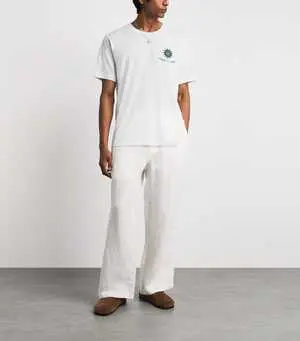 Frescobol Carioca Cotton-linen Dinis T-shirt