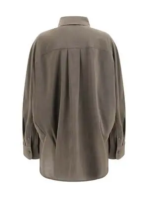 Jacquemus Citta Virgin Wool Shirt - Gray