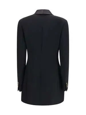 Versace Wool Double Breasted Blazer
