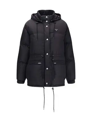 Prada Padded High-collar Jacket