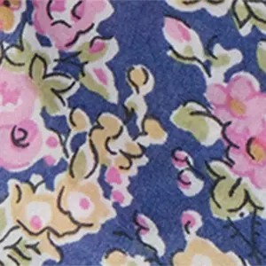 Trotters Cotton Floral Bow Hair Clip