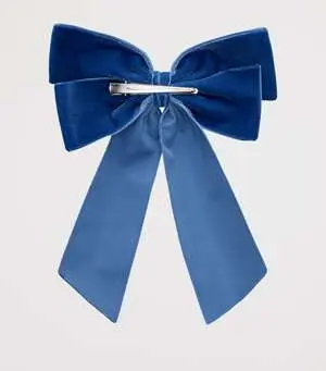 Trotters Velvet Bow Hair Clip