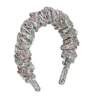Trotters Cotton Arabella Scrunchie Headband - Pink