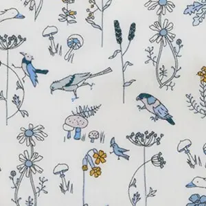 Trotters Cotton Theo Print Bib