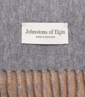 Johnstons Of Elgin Cashmere Double-face Scarf